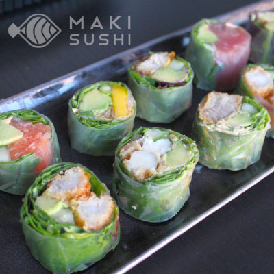 Rispapir Rulle (8 stk.) – Maki Sushi Helsingør