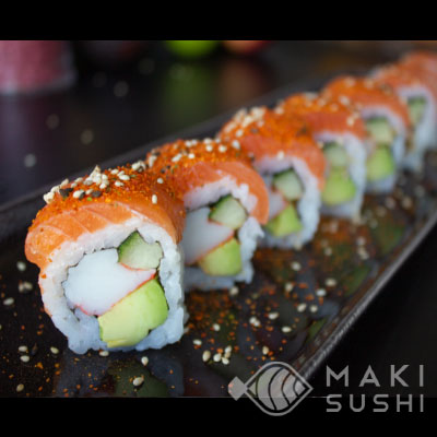 Maki Deluxe Roll (Top) – Maki Sushi Humlebæk