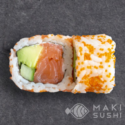 Alaska Roll (Uramaki) – Maki Sushi Søborg