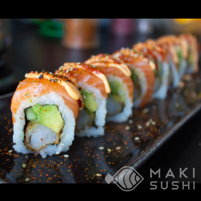 Ebi Laks Roll (Top) – Maki Sushi Søborg